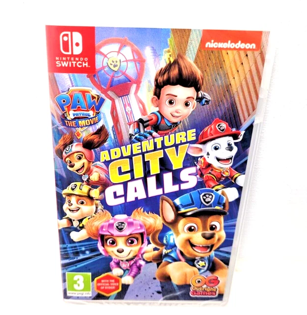 PAW PATROL THE Movie Adventure City Calls KIDS GAME Nintendo Switch NEW ...