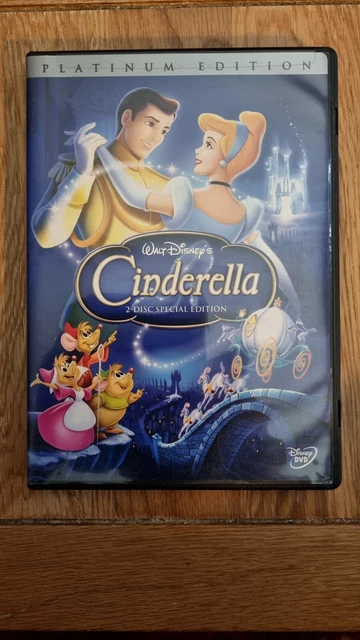 DVD CINDERELLA 2-DISC Set Special Platinum Collection Unwrapped and ...