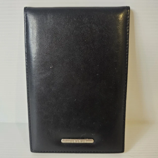 OROTON VTG POCKET Notepad Black Small Leather Y2K Original Pages FREE ...