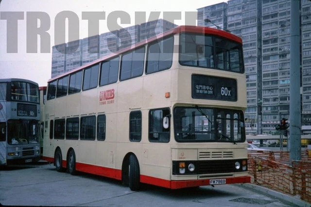 35MM SLIDE HONG KONG KMB Leyland Olympian Alexander FW7968 1998 Original £4.99 - PicClick UK