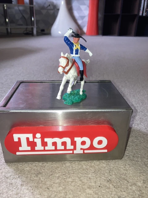 VINTAGE TIMPO MOUNTED Cavalry Soldier Fourth Series White Gloves £14.99 ...