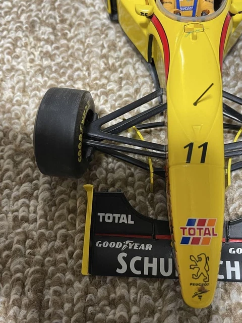 JORDAN PEUGEOT 196 F1 Car 1/18 Scale Ralph Schumacher Model No Box Used ...