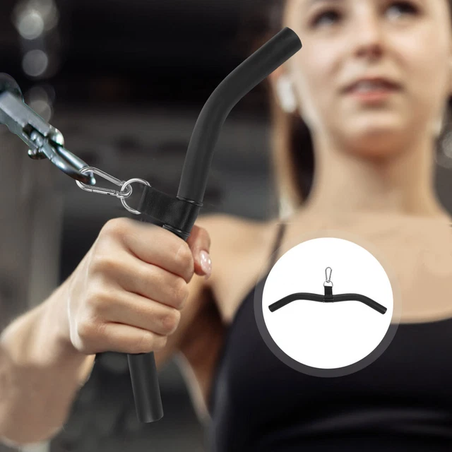 FITNESS BAR STEEL Exercise Accessories Back Tension Rod Exercising Pull ...