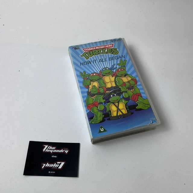 TEENAGE MUTANT NINJA Turtles - How It All Began - VHS TMNT 🚚 Fast Ship ...