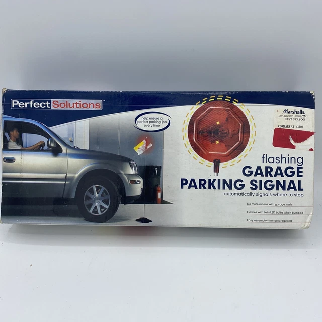 PARKING STOP SIGN Sensor Flashing Garage LED Auto Signal Car Park ...