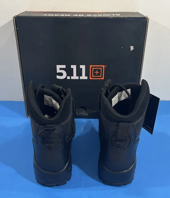 7 R NIB Mens 5.11 Tactical Atac 2.0 6" Side Zip Boots 12394Abr Black 7 ...