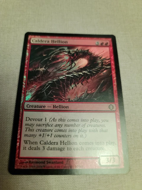 MTG CALDERA HELLION Shards of Alara 95/249 feuille rare EUR 4,43 ...