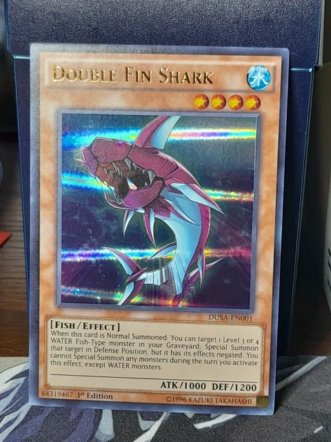 DOUBLE FIN SHARK - Dusa-En001 - Ultra Rare - 1St Edition $0.99 ...