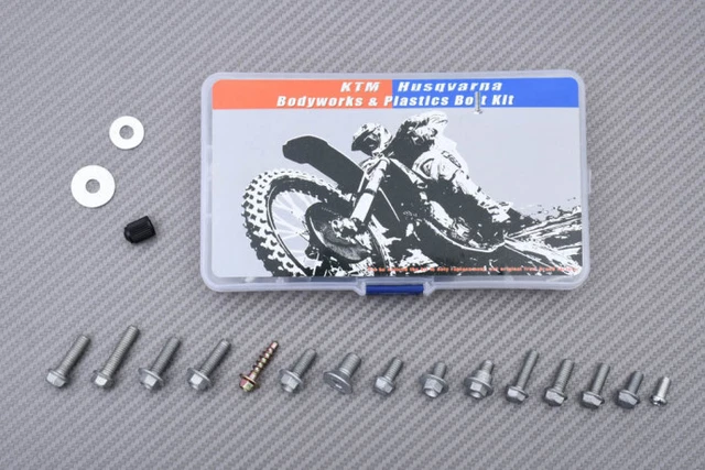 KIT INTERMEDIO TORNILLERÍA / Caja Tornillos KTM EXC 250 2005-2007 / 90 Pcs EUR 32,00 - PicClick FR