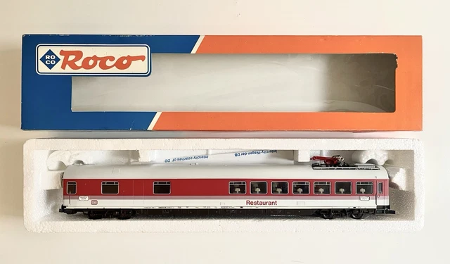 ROCO 44784 DB REGIO RESTAURANT COACH RED/CRIMSON/ WHITE suits LIMA ...
