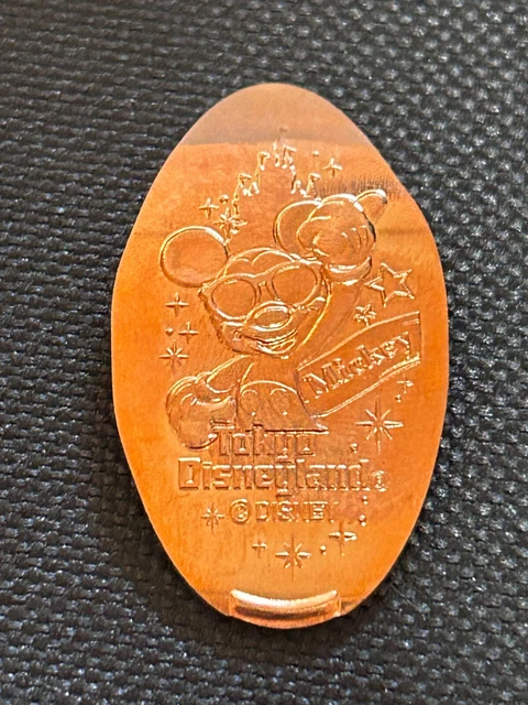 MICKEY MOUSE TOKYO Disney Resort Souvenir Medal Coin Rare Japanese ...