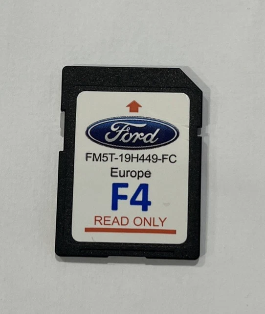 GENUINE FORD SAT Nav Navigation Sd Card Europe F4 2015 Fm5T19H449Fc £17 ...