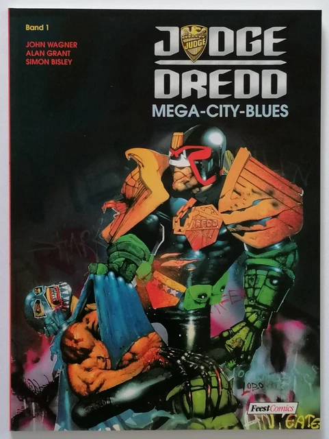 JUDGE DREDD BAND 1 »Mega-City-Blues« [Feest Comics / EHAPA] 1. Auflage ...
