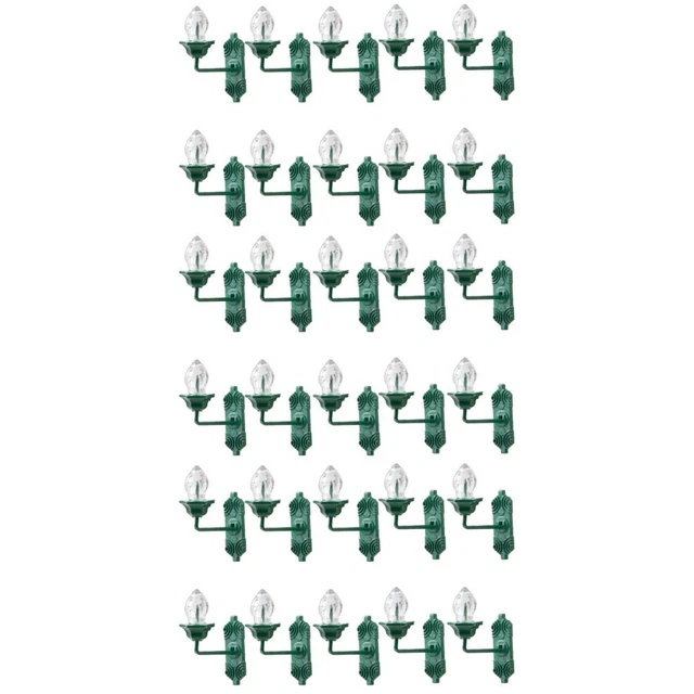 30 PCS Mini DIY Wall Lamps Miniature Wall Light Sand Table Layout ...