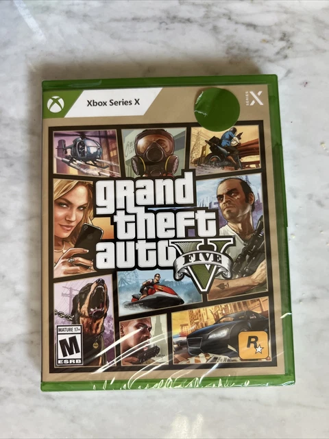 GRAND THEFT AUTO V (Microsoft Xbox Series X|S, 2022) D'OCCASION, livraison gratuite EUR 17,30 ...