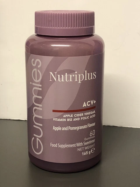 NUTRIPLUS - 🍎🍎APPLE Cider Vinegar Weight Management - 60 Gummies. BRAND ...