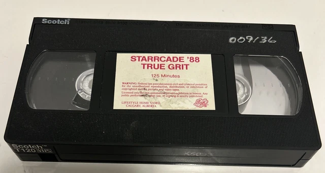1988 NWA WRESTLING Starrcade True Gritt VHS Rick Flair Lex Luger Dusty ...