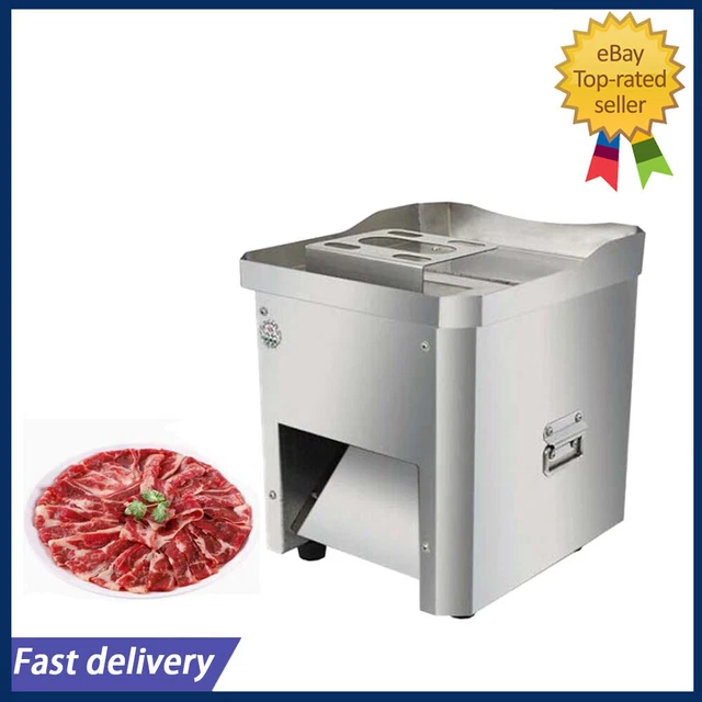 ELECTRIC MEAT CUTTING Machine Beef Pork Cutter Vegetable Food Slicer ...