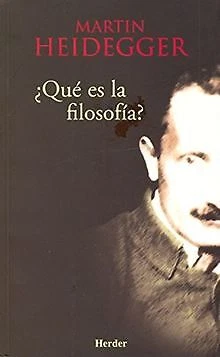 ¿QUÉ ES LA filosofía? de Heidegger, Martin | Livre | état bon EUR 8,80 ...