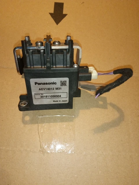 EV 120A 450V DC 12V coil SPST-NO Contactor relay Panasonic AEV14012 M31 ...