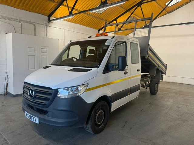 2021 MERCEDES-BENZ SPRINTER 3.5t Progressive Crew Cab Tipper CHASSIS ...