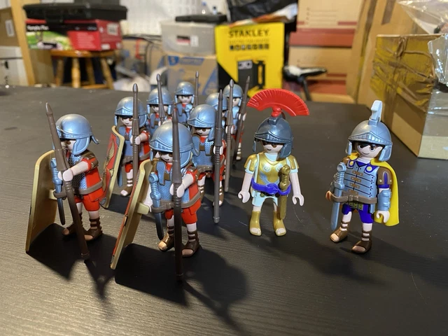 PLAYMOBIL ROMAINS LÉGIONNAIRES Bataillon Centurion Garde EUR 40,00 ...