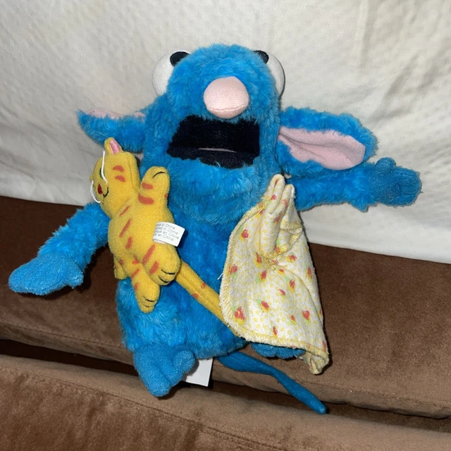 DISNEY STORE TUTTER Plush Bear In the Big Blue House Mouse Kitty ...