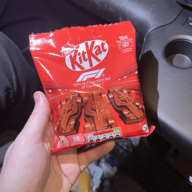 KIT KAT F1 Formula 1 Racing Cars Chocolate Bars - Brand New Sealed ...