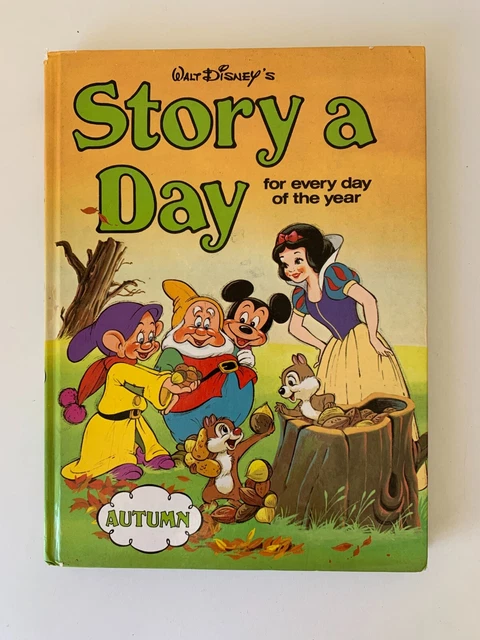 WALT DISNEY S Story a Day Autumn (HC 1983) Vintage Childrens Storybook ...