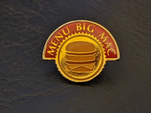 PINS MAC DO MENU BIG MAC McDonald's tres bon etat diametre 26 mm EUR 4 ...