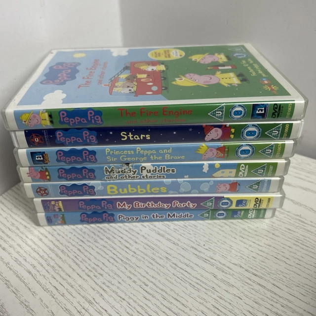 PEPPA PIG DVD Bundle Job Lot, 7 Unique Movies And Episode Selections £6 ...