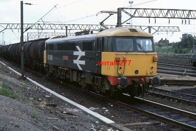 ORIGINAL RAILWAY SLIDE Class 87 87006 at Bescot 27.06.84 £7.00 ...