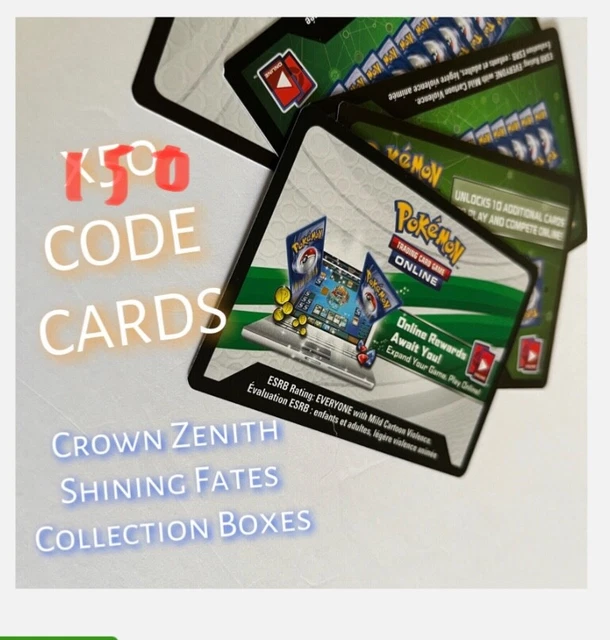 POKEMON TCG ONLINE Code Cards - 150 scarlet&violet, crown zenith & more ...