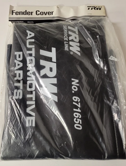 NOS TRW SERVICE Line Automotive Parts Mechanics Non-Slip Fender Cover ...