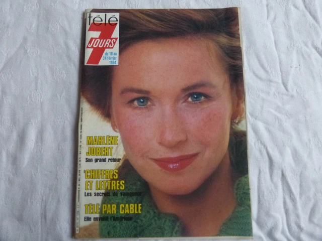 TÉLÉ 7 JOURS n°1238-marlène jobert-du 18 au 24 février 1984 EUR 11,99 - PicClick FR