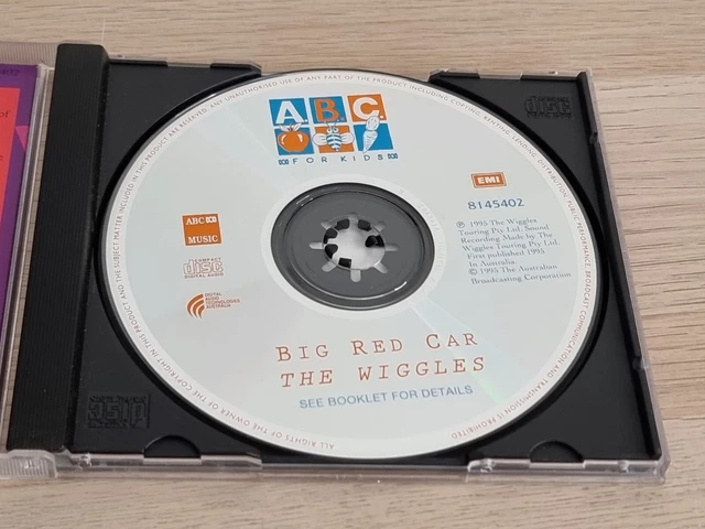 THE WIGGLES BIG Red Car CD 1995 ABC For Kids $41.95 - PicClick AU