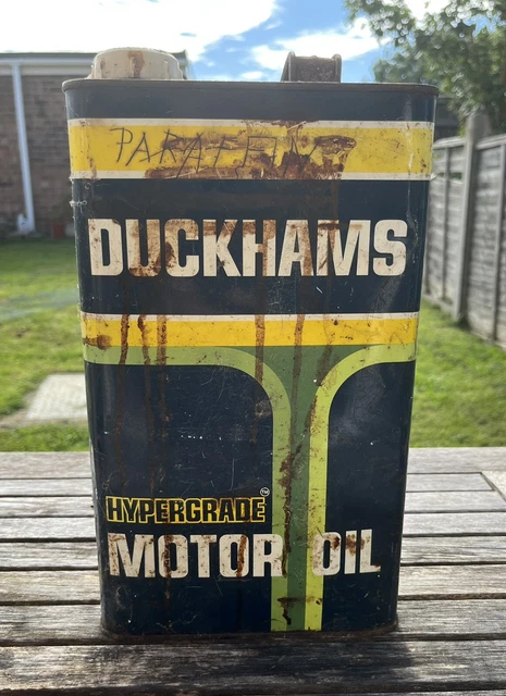DUCKHAMS OIL 5L Can Hypergrade Motor Oil Vintage Man Cave / Garage ...