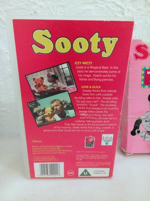 RARE SOOTY FUN Pack Video Vhs With Wipe Clean Playmat 1991 £42.27 ...