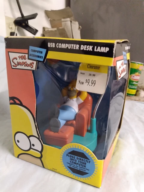 HOMER SIMPSON USB Computer Desktop Lamp $50.00 - PicClick