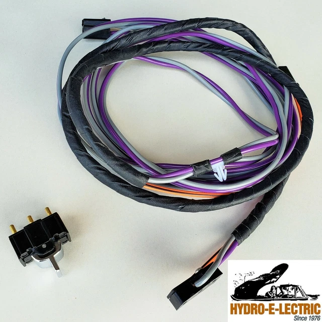 NEW 1969 CHEVELLE & Malibu Convertible Power Top Switch with Wiring ...