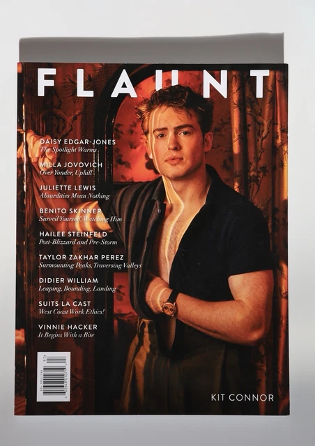 FLAUNT MAGAZINE KIT CONNOR Heartstopper Warfare Cover 2025 + TAYLOR ...