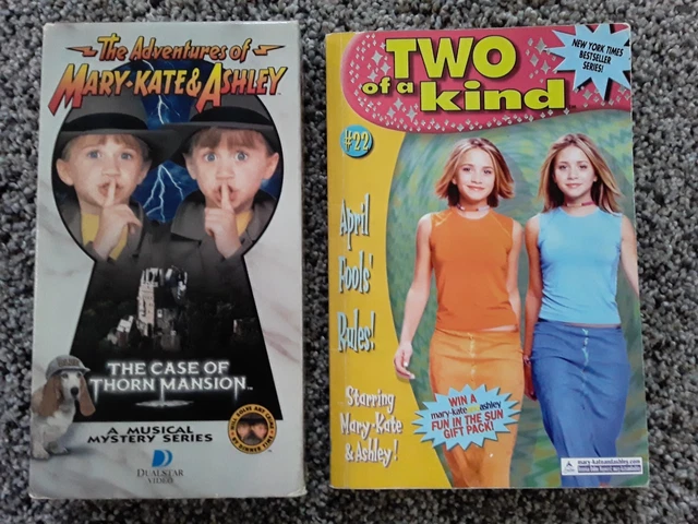 THE ADVENTURES OF Mary Kate and Ashley VHS lot Book Cult 90's TV ...