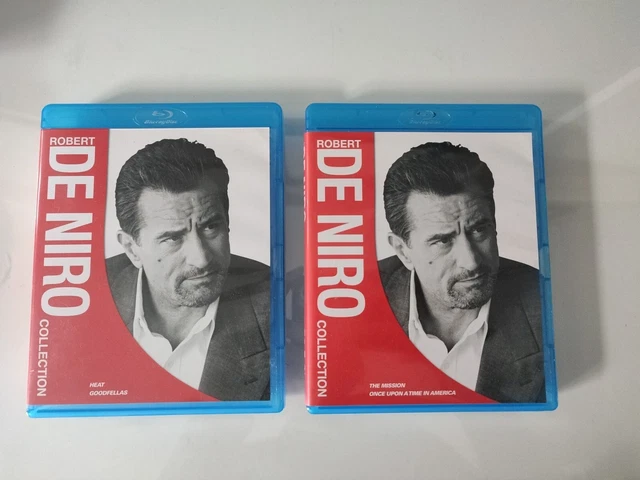 ROBERT DE NIRO Collection (Blu-ray) Heat, Goodfellas, Mission, Once ...
