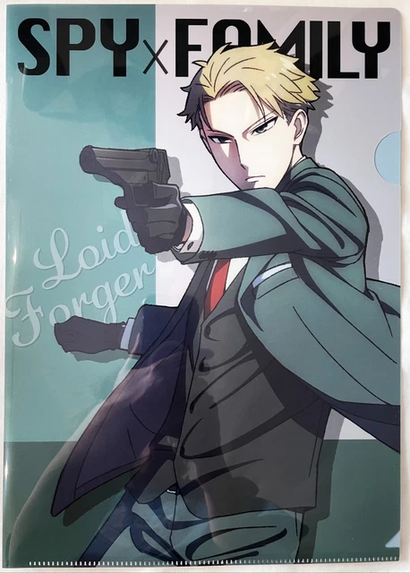 DOSSIER DE FICHIER transparent Spy x Family Loid Forger A4 poche unique ...