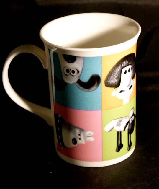 WALLACE & GROMIT Fine Bone China by CHURCHILL : Preston Feathers McGraw ...