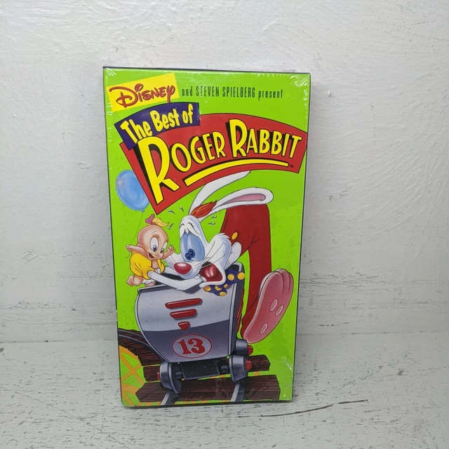 THE BEST OF Roger Rabbit VHS 1996 cartoon animation Disney (Brand New ...