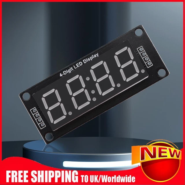 TM1637 LED DISPLAY Module 7 Segment Time Indicator Tube Digital ...