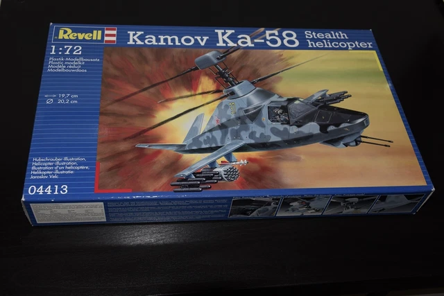 KAMOV KA-58 STEALTH Helicopter Revell 04413 1/72 EUR 14,00 - PicClick FR