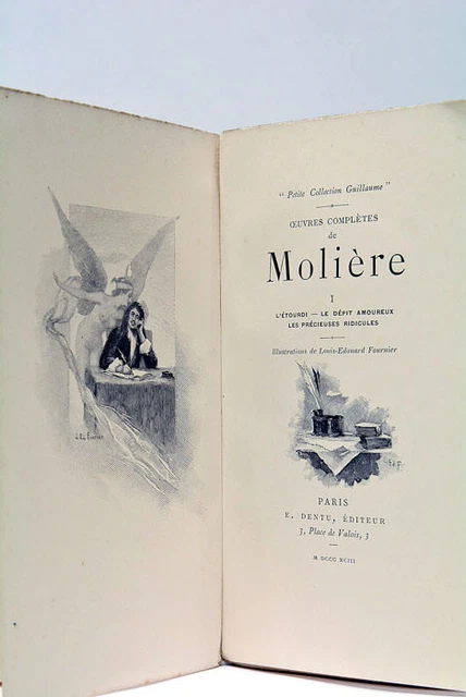 MOLIÈRE OEUVRES COMPLÈTES Paris 1893 EUR 105,00 - PicClick FR