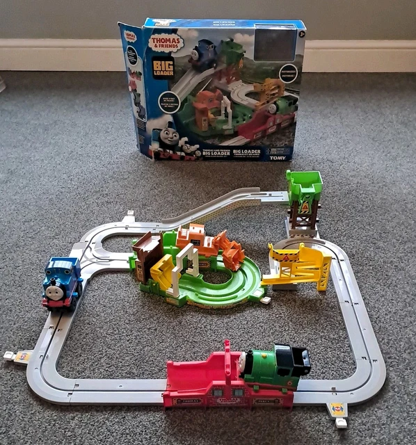 Thomas And Friends Tomy Big Loader Playset Track Sodor Island Delivery Game Toy £44 99